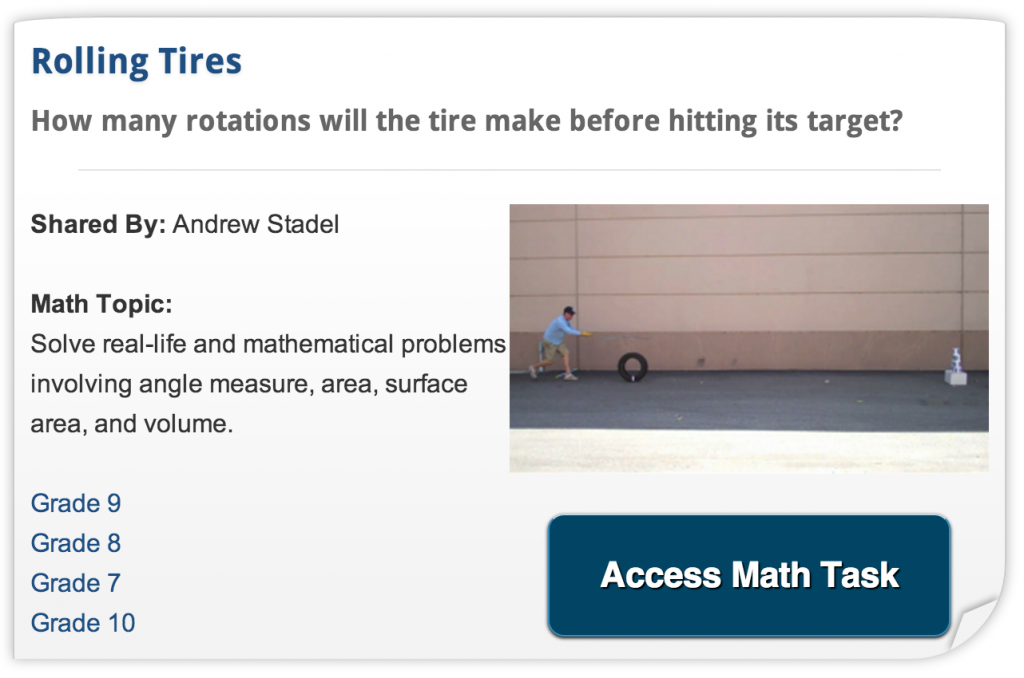 Share Your 3 Acts Real World Math Tasks With the World | Submit Online