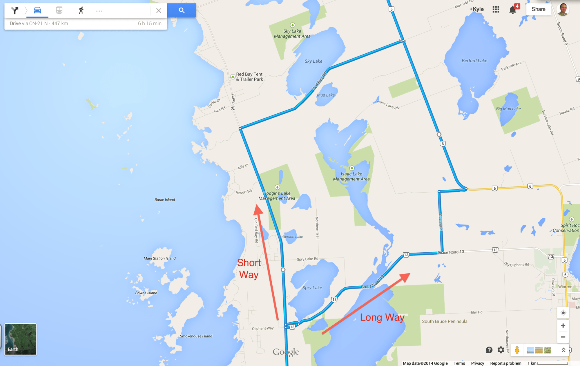 Math is like a trip to your buddy's cottage | Take Long Way First