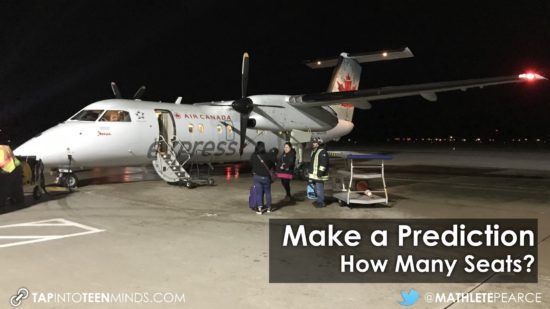 Airplane Problem: Trip to Toronto | 3 Act Math | From Subitizing to Algebra