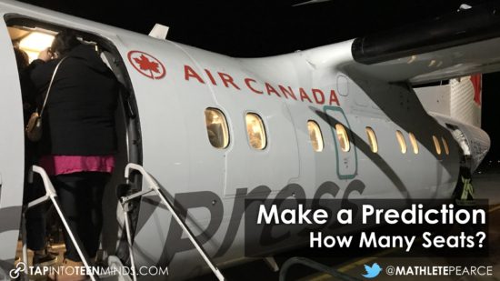 Airplane Problem: Trip to Toronto | 3 Act Math | From Subitizing to Algebra