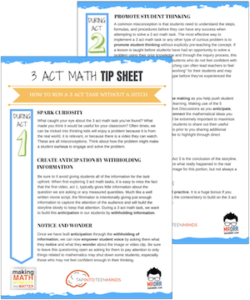 The 3 Act Math Beginner's Guide | Spark Curiosity to Fuel Sense Making